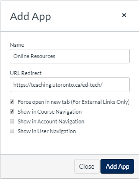 Quercus Redirect Tool - Centre for Teaching Support & Innovation