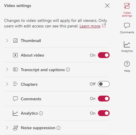 Microsoft Stream Video Hosting - Centre for Teaching Support & Innovation